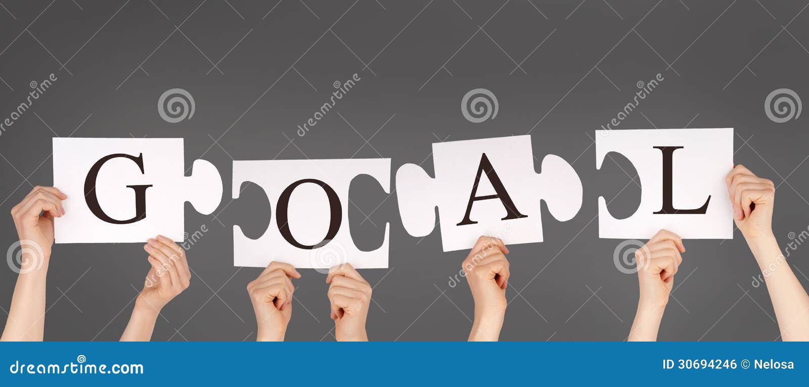 Hands holding GOAL stock photo. Image of gambling, metaphor - 30694246