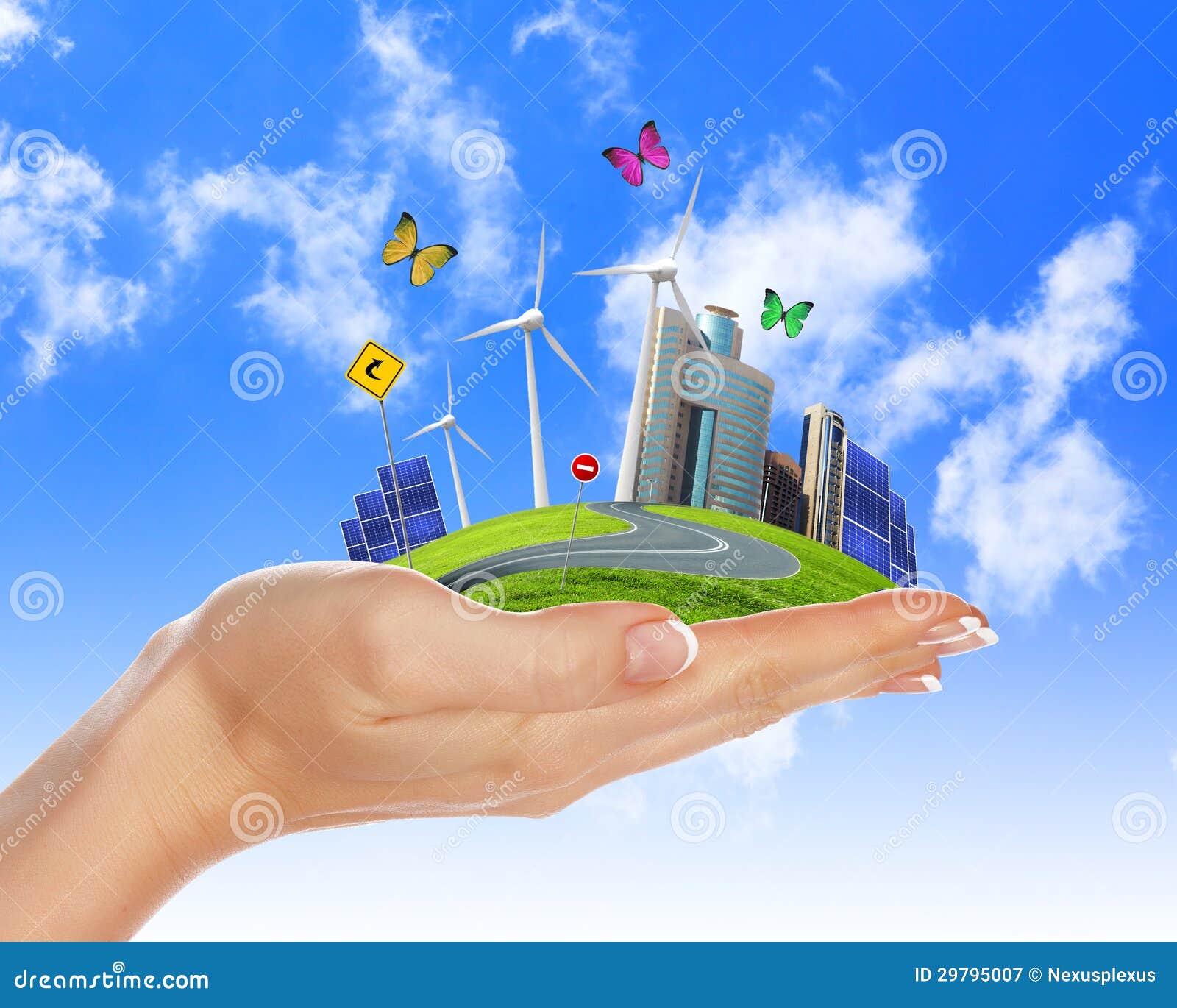 Ecology and safe energy stock image. Image of earth, ecological - 29795007