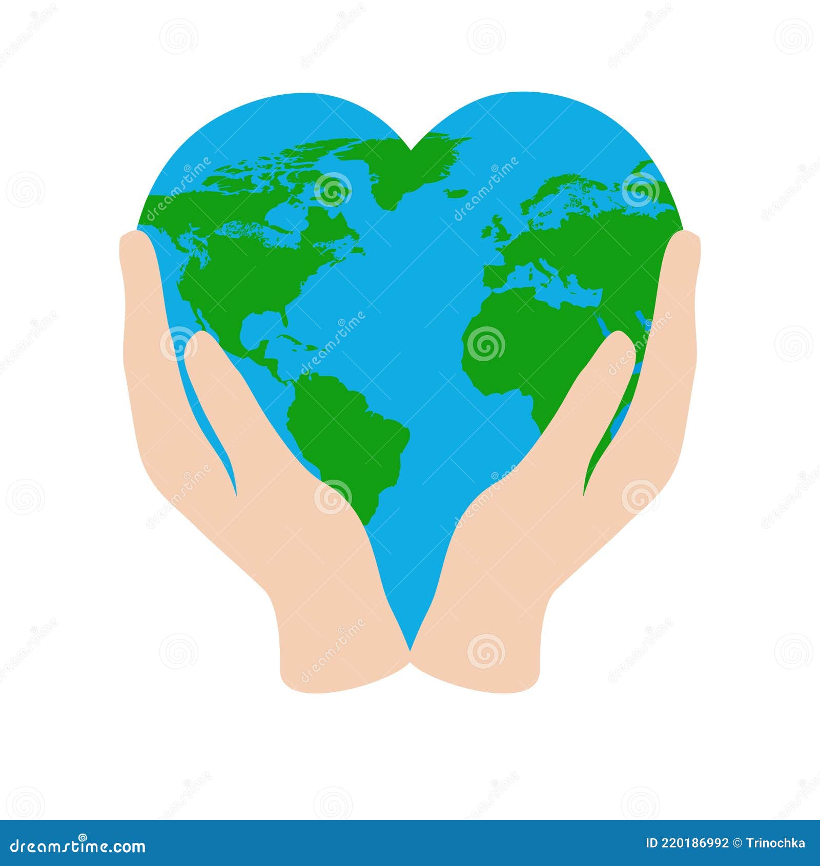 Love Our Planet. Lettering Phrase Isolated On White Background. Design ... Love Our Planet. Lettering Phrase Isolated On White Background. Design ...