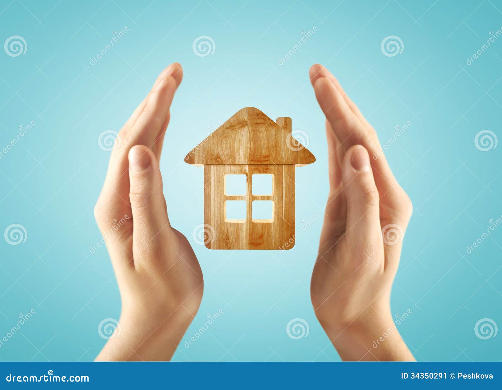 Hands holding home stock image. Image of giving, closeup - 34350291