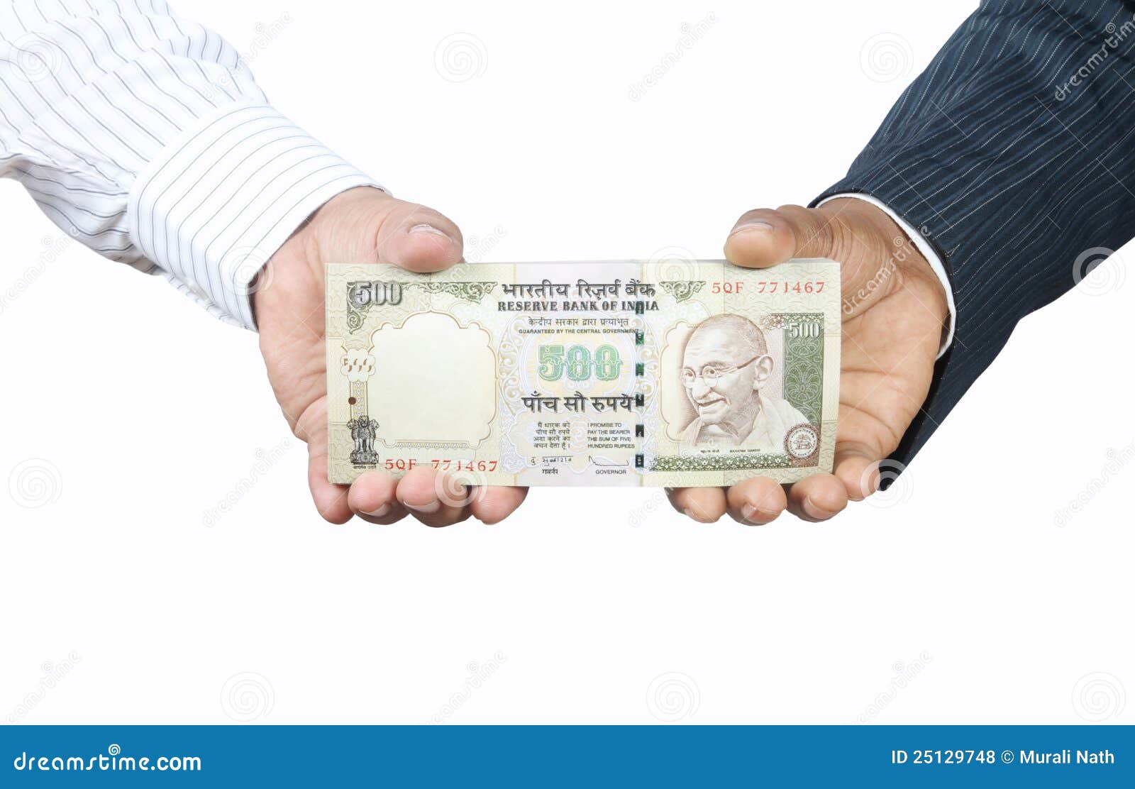 Hands Holding indian money stock photo. Image of amount - 25129748