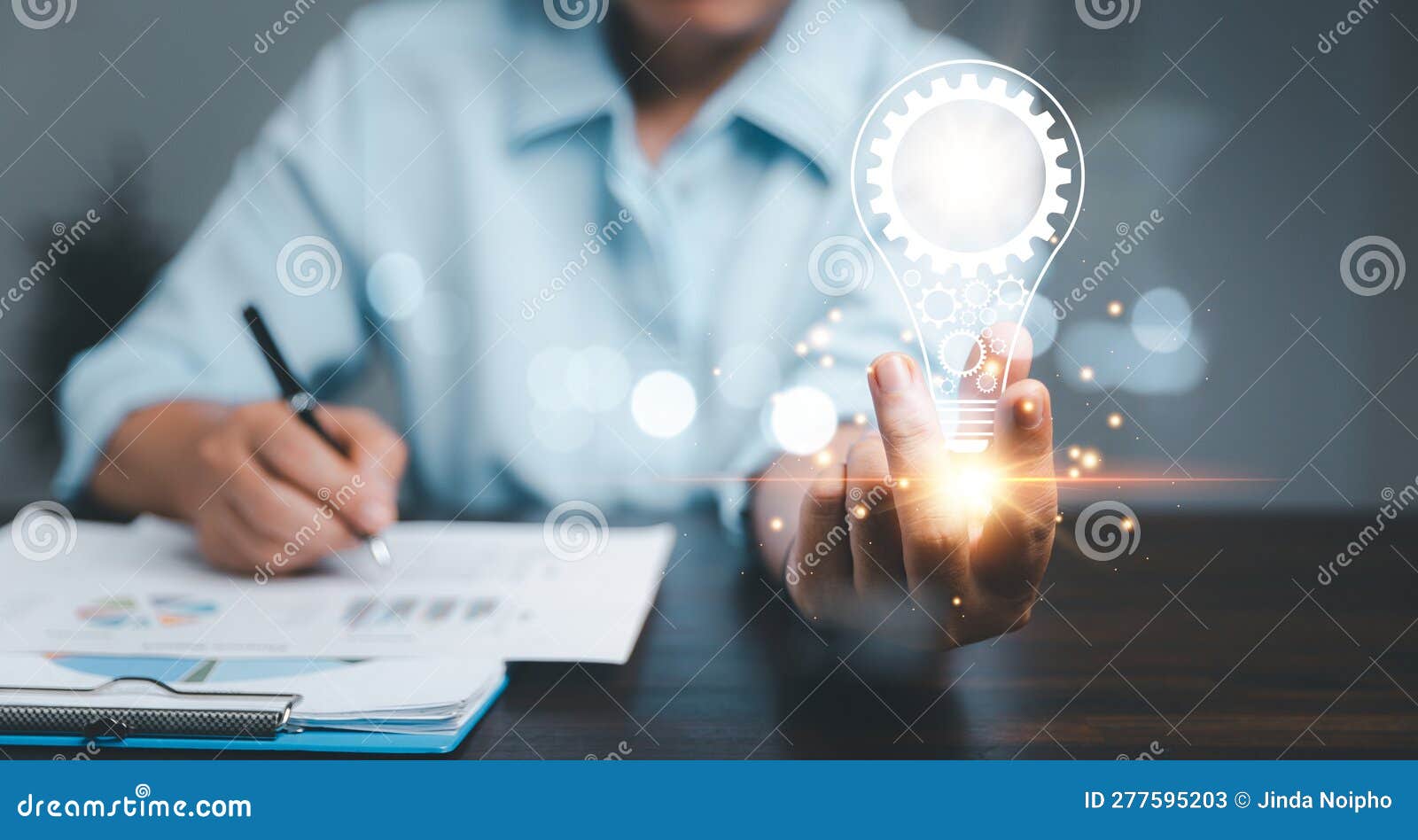 Hands Holding Light Bulb for Concept New Idea Concept. Innovation and Inspiration, Innovative ...