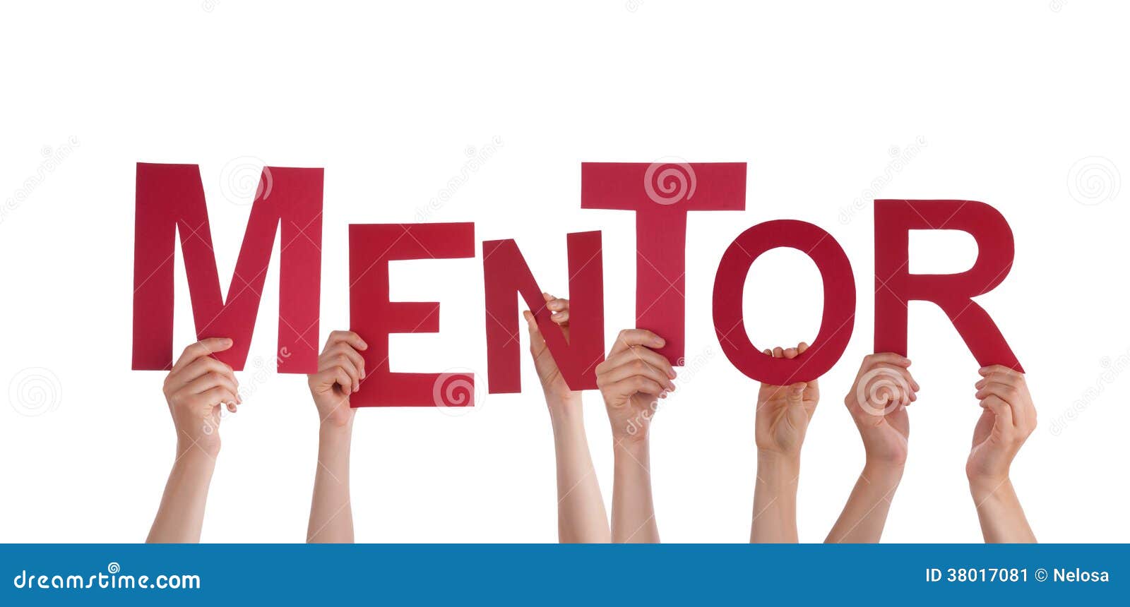 Hands Holding Mentor Stock Image - Image: 38017081