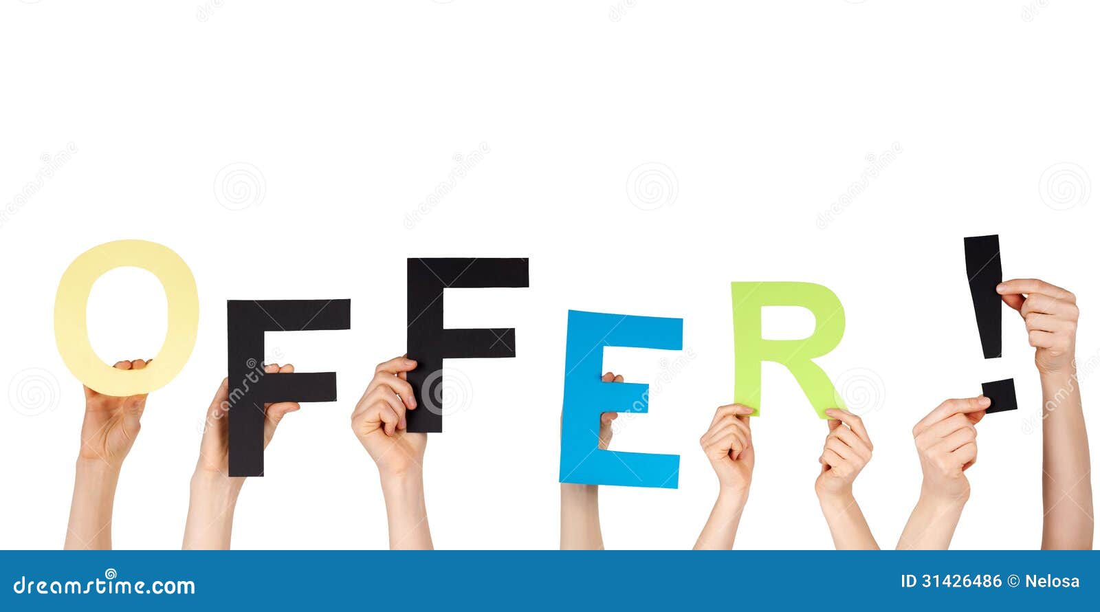 Hands holding offer stock photo. Image of hands, buying - 31426486