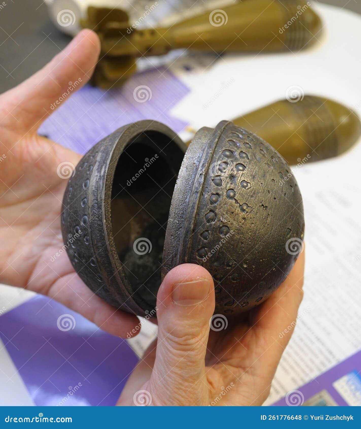 Cluster Munition, Cluster Bomb, Submunition Bomb A Form Of Air Dropped ...