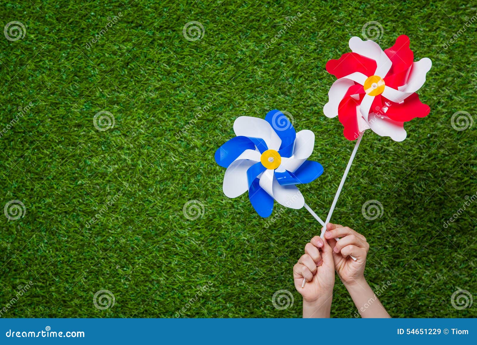 Blue Pinwheels Royalty-Free Stock Photography | CartoonDealer.com #13933775