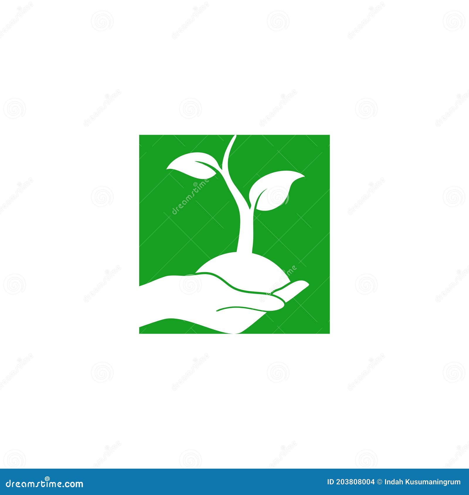 Hands Holding Plant, Hand with Leaf Simple Vector Icon. Symbol, Logo ...