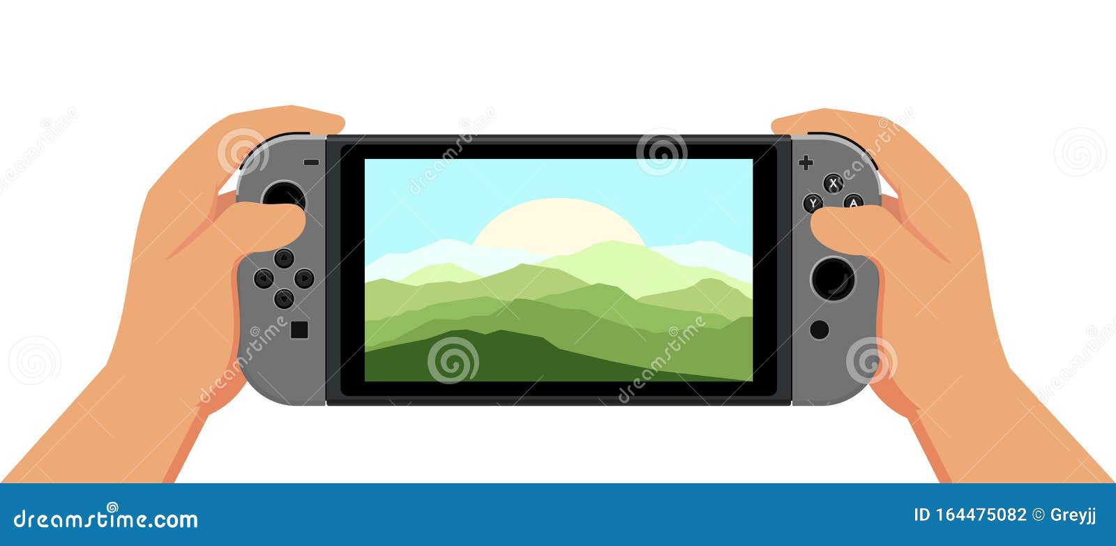 Portable Handheld Radio Cartoon Vector Illustration | CartoonDealer.com ...