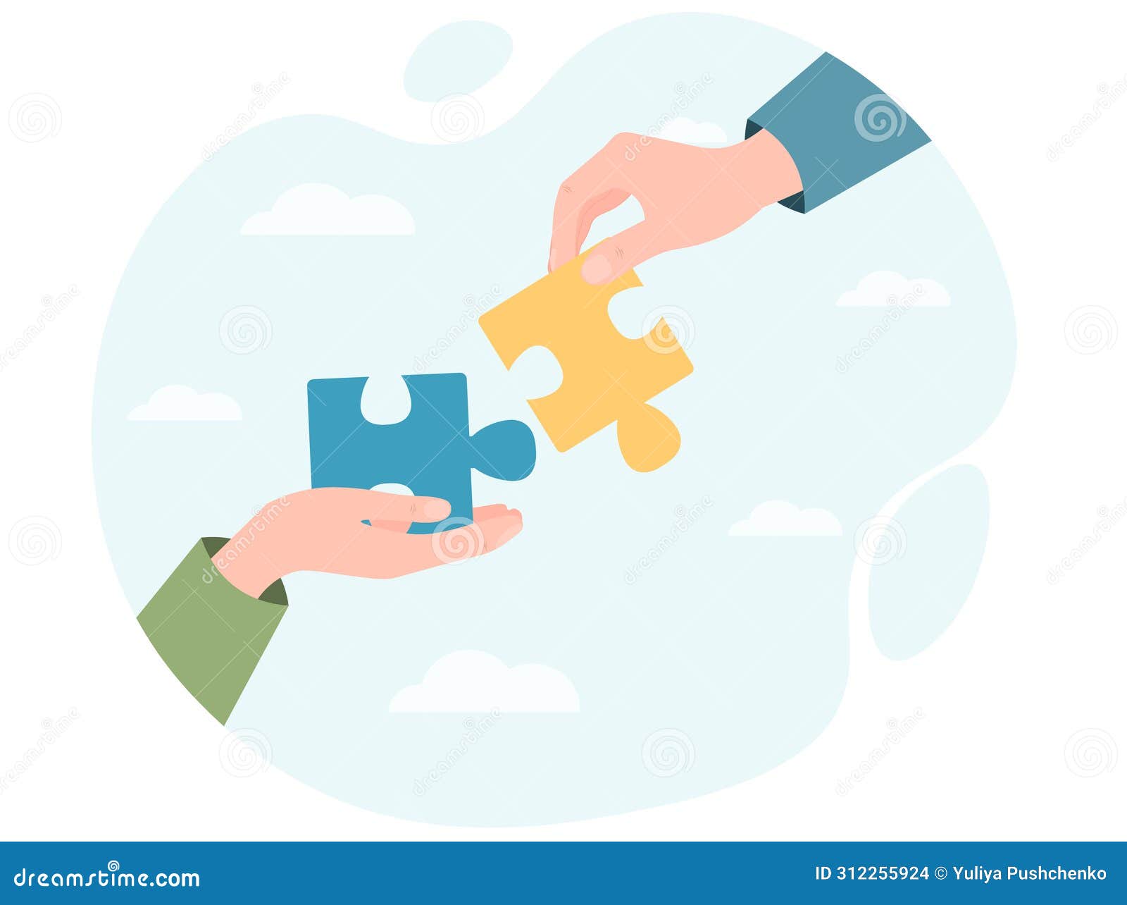 Hands Holding Puzzles, Team Work, Finding Ideas, Team Building ...