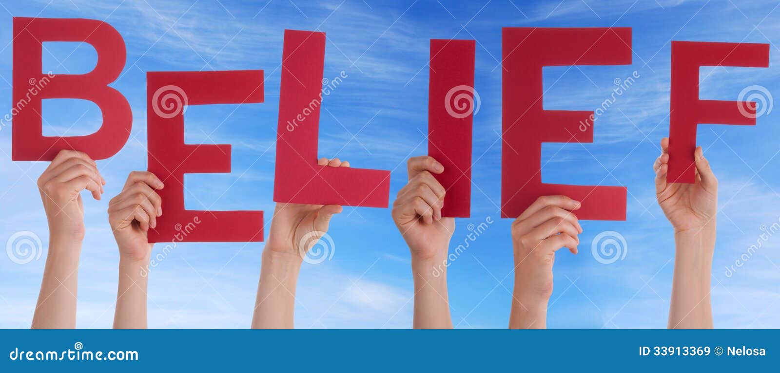 Hands Holding Red Belief stock image. Image of pray, believe - 33913369