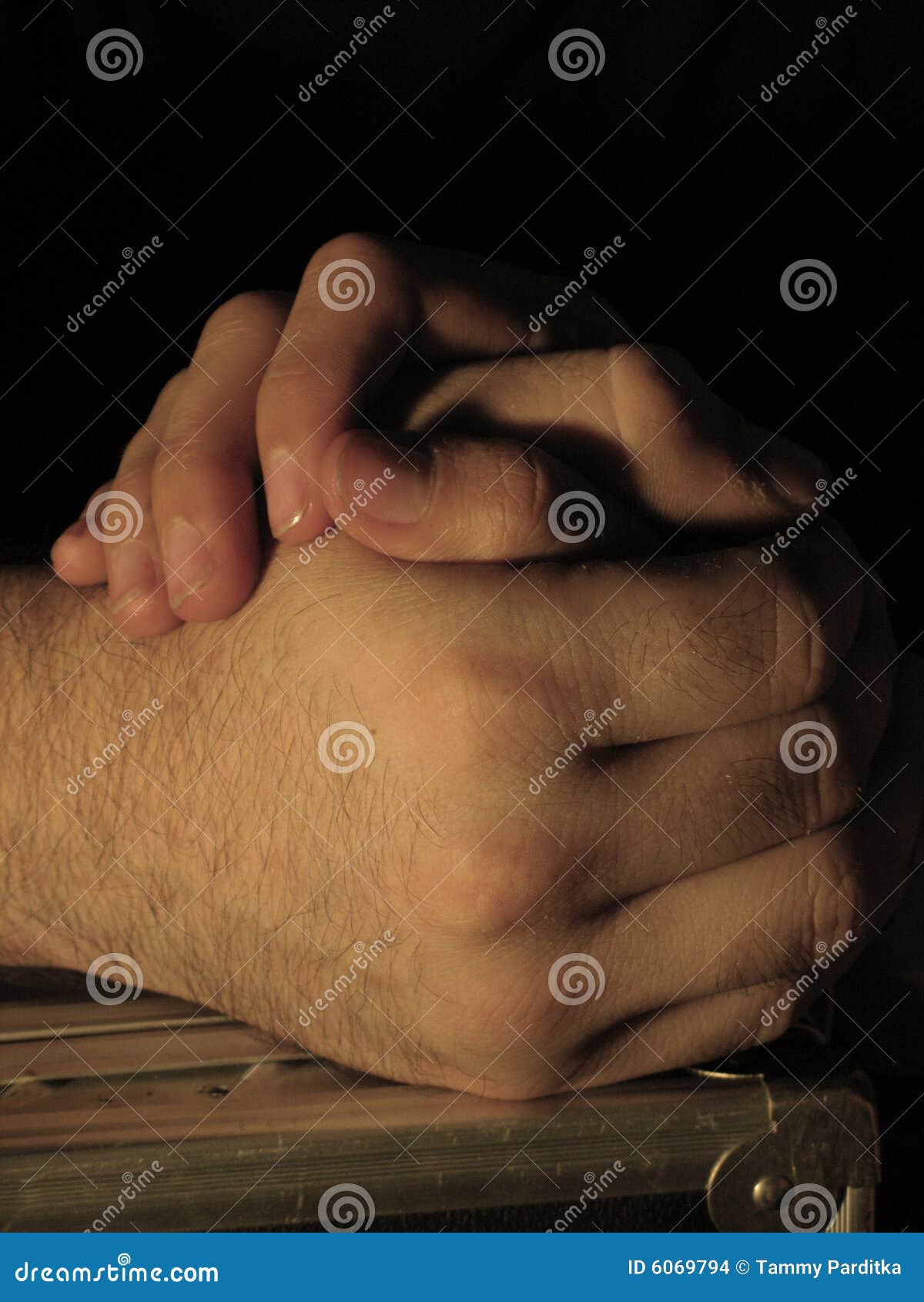 Hands holding shadows stock photo. Image of folded, woman - 6069794