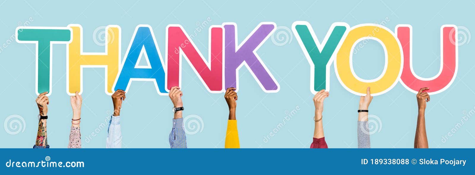 Hands Holding Up Colorful Letters Shaping the Word Thank You Isolated ... Hands Holding Up Colorful Letters Shaping the Word Thank You Isolated ...