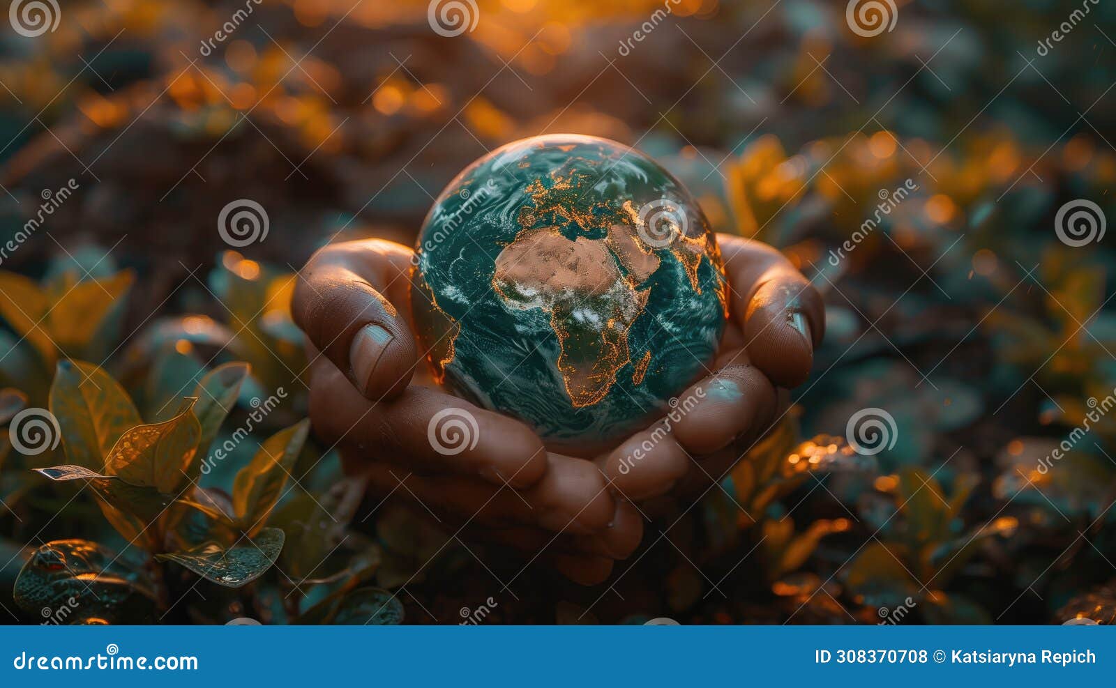 Hands Holding a World Globe. Close-up of Female Hands Holding a Globe ...