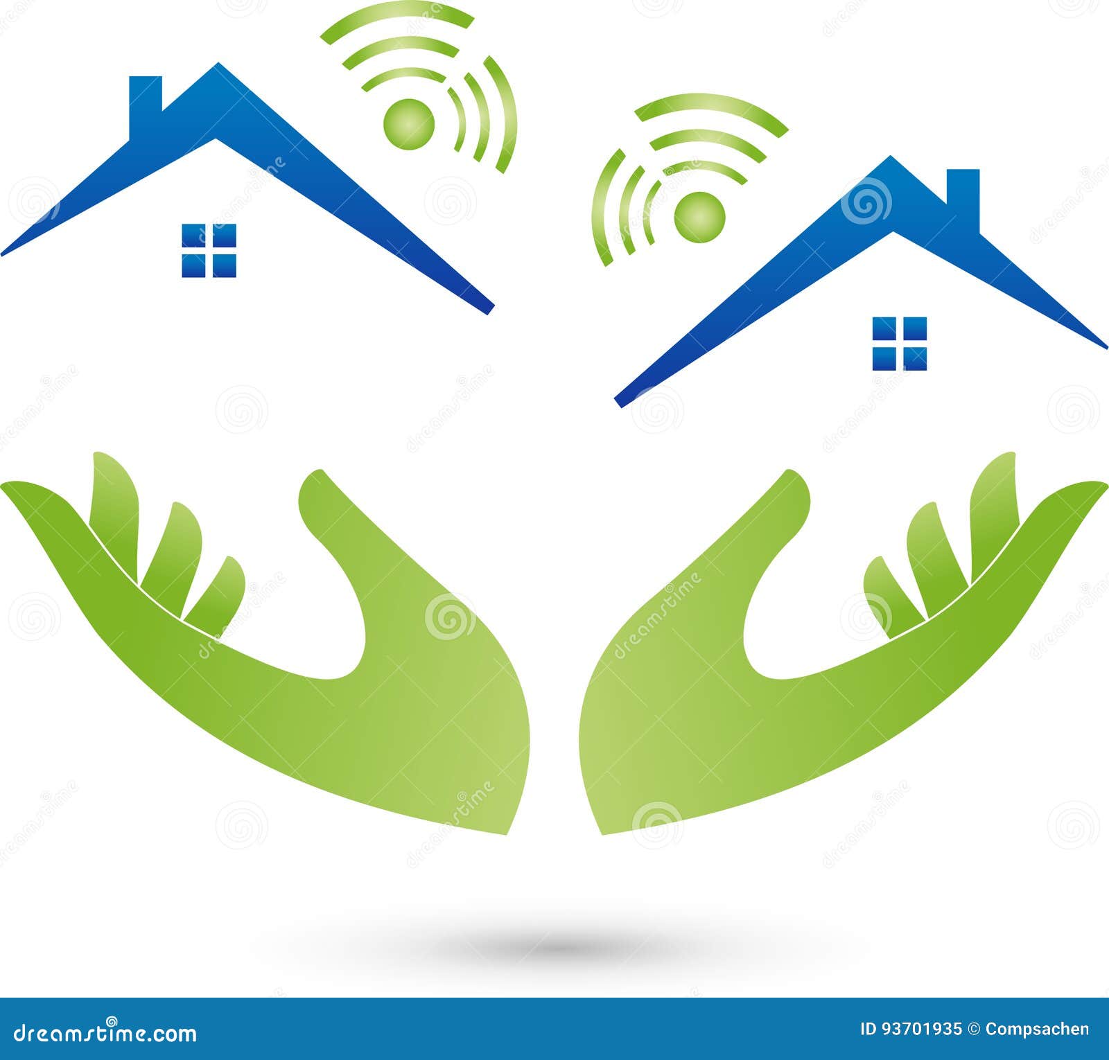 Telecommunication Logo Cartoon Vector | CartoonDealer.com #28659657