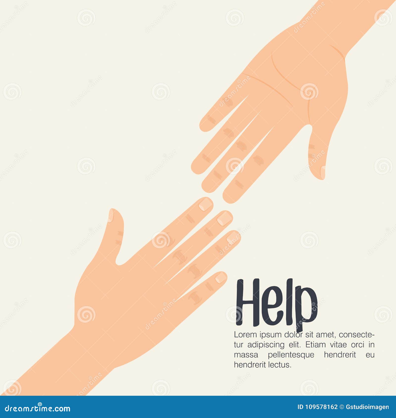 Hands human help icon stock vector. Illustration of pictogram - 109578162