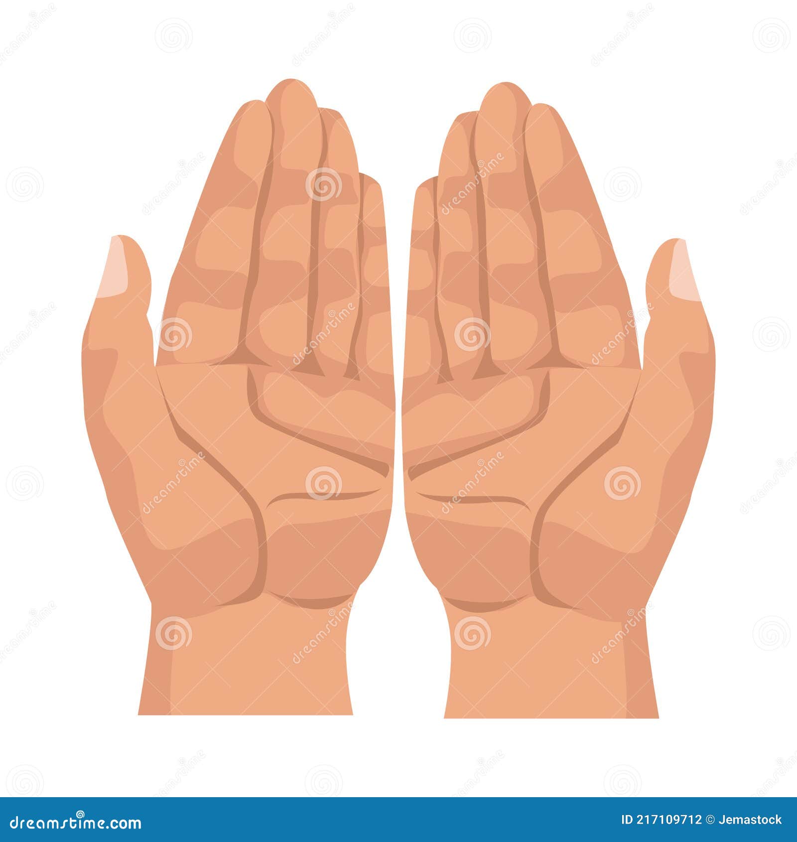 Hands lifting icon stock vector. Illustration of support - 217109712