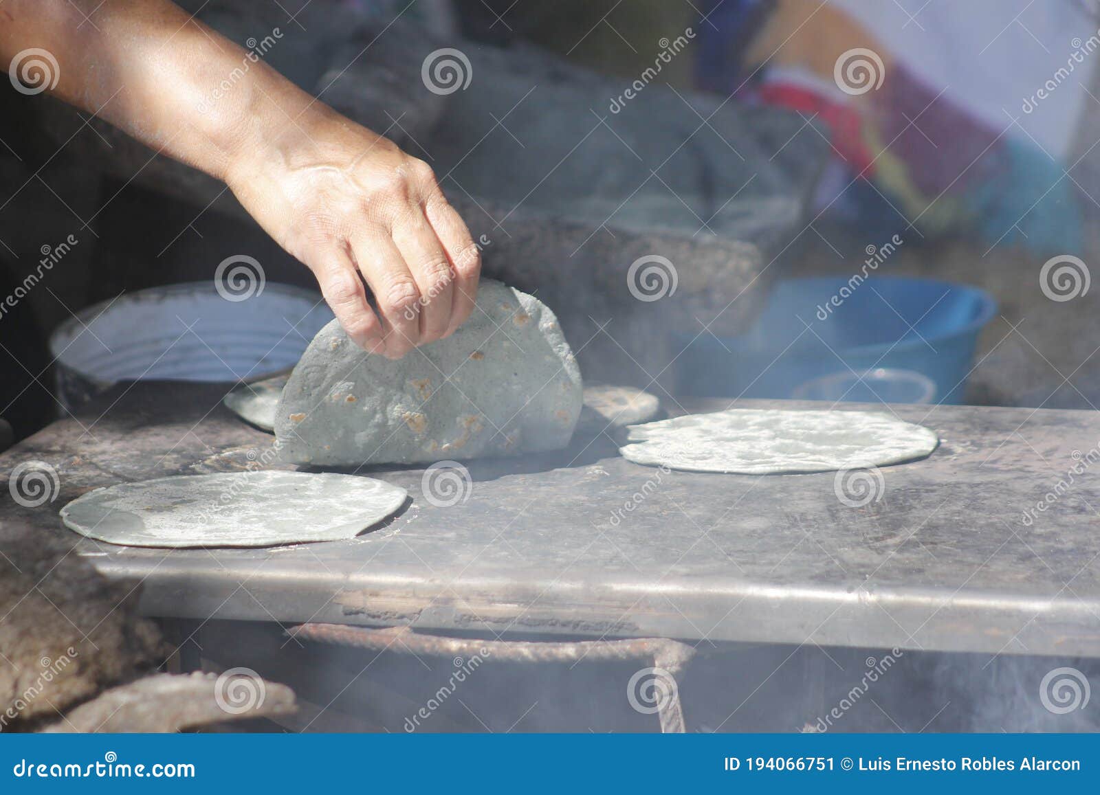 Hands of Indigenous Women in Rustic Kitchen Stock Image - Image of ...