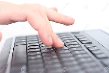 Hands on Keyboard stock photo. Image of hardware, keyboard - 1047568