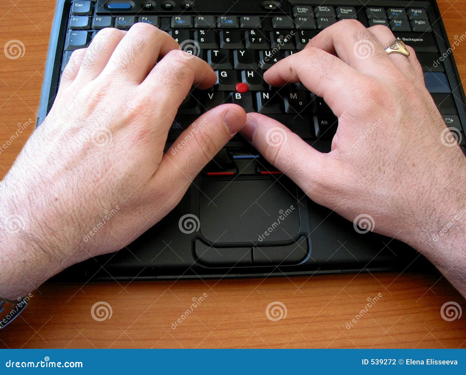 Hands on keyboard stock photo. Image of typing, computer - 539272