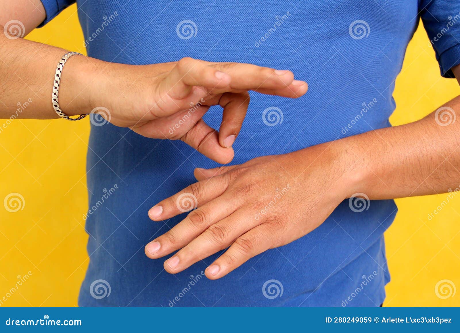 Hands of a Man Makes Sign Language, Expression and Gesture Perception ...