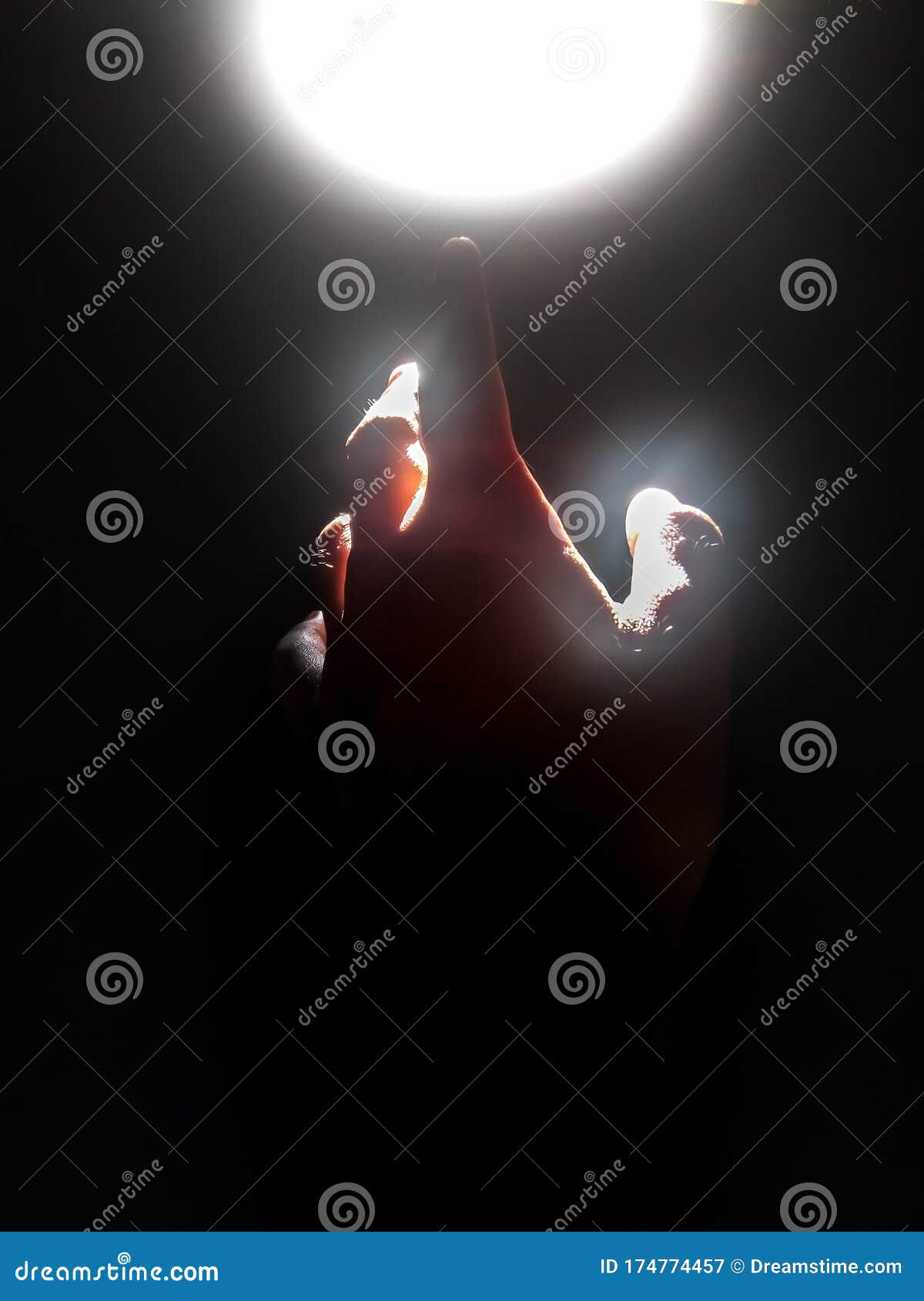 Hands of Light in the Dark Wallpaper Kegelapan Stock Image - Image of ...