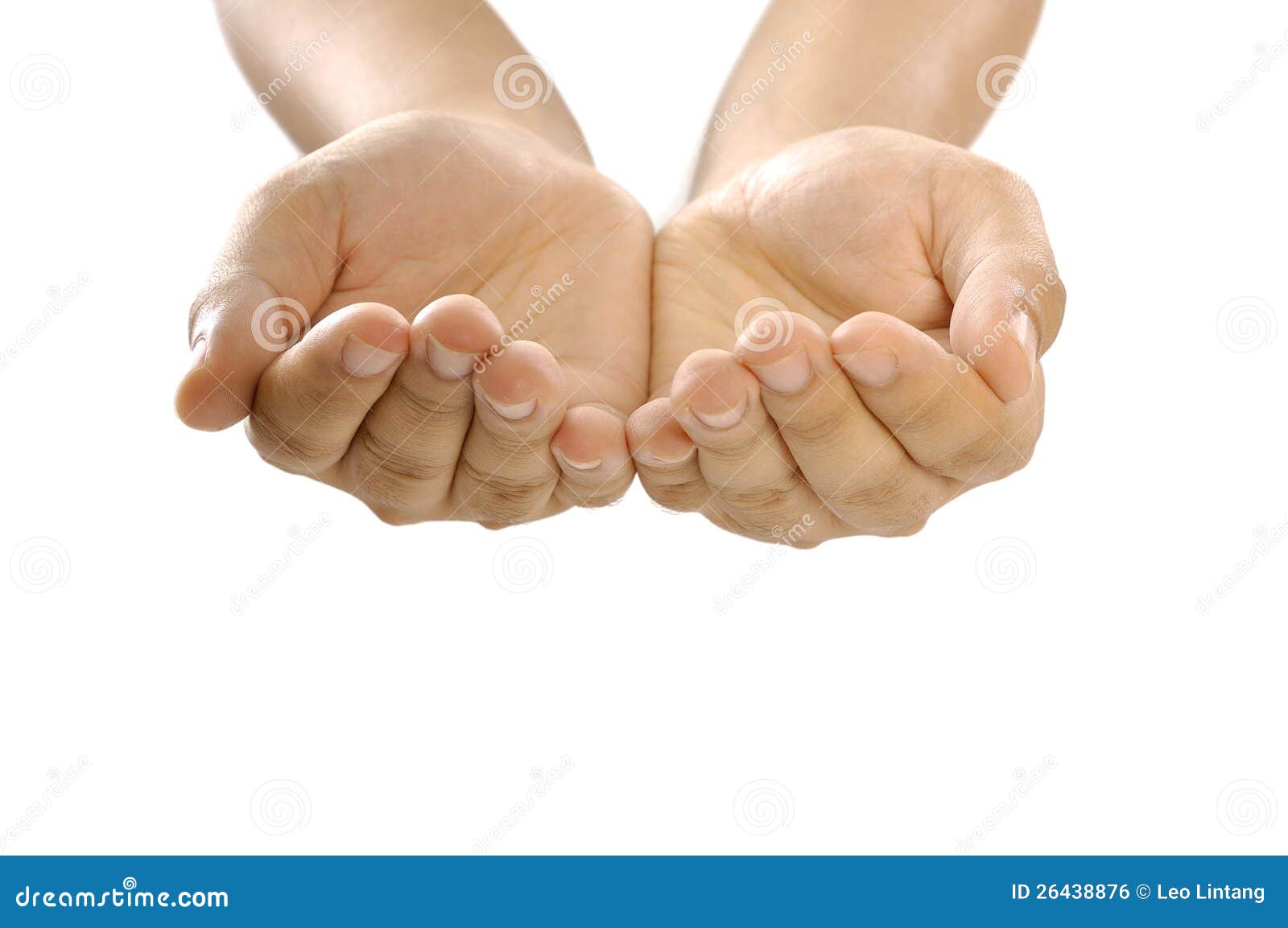 Hands Like Holding Something Stock Photo - Image: 26438876