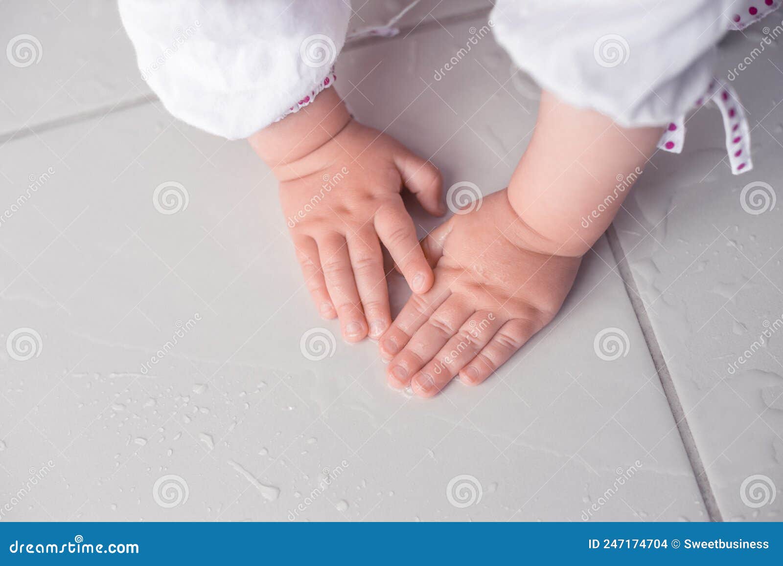 Hands of a little girl stock photo. Image of lovable - 247174704