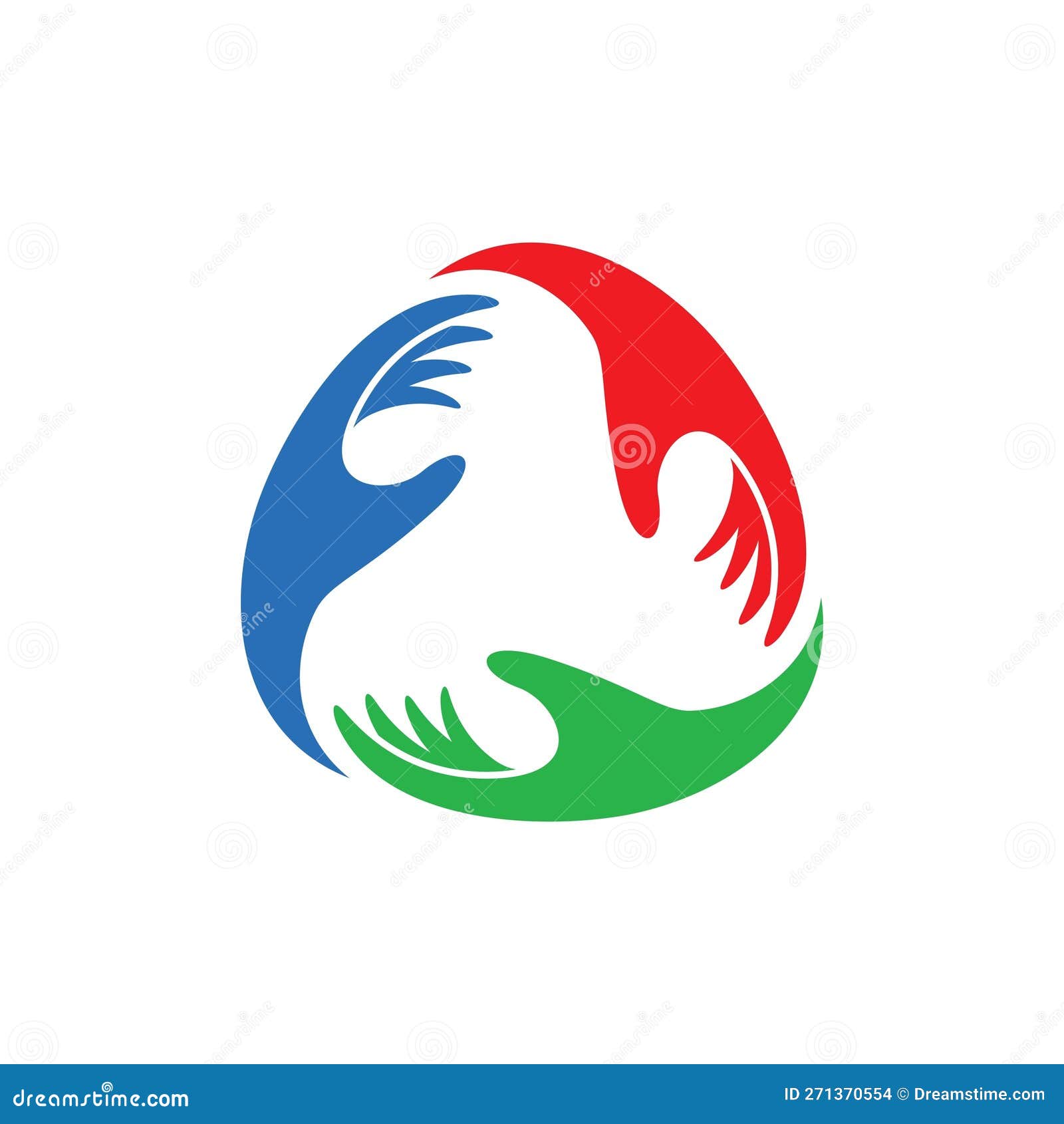 Hands Logo Team Illustration Stock Vector - Illustration of teamwork ...