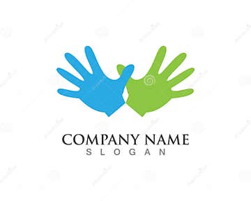 Hands logos symbols stock vector. Illustration of outline - 116071377