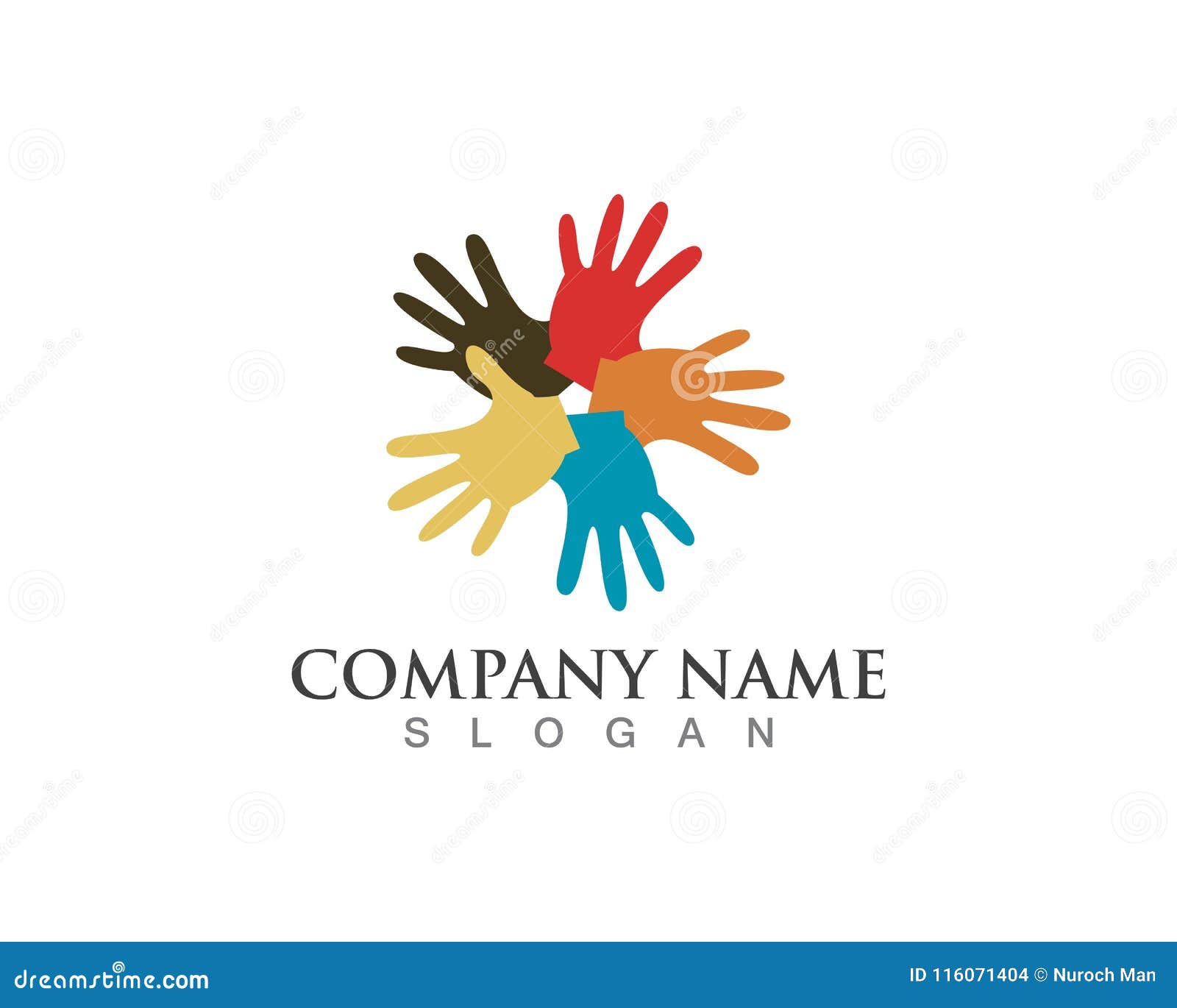 Hands Logos Symbols Vector Illustration | CartoonDealer.com #116071392