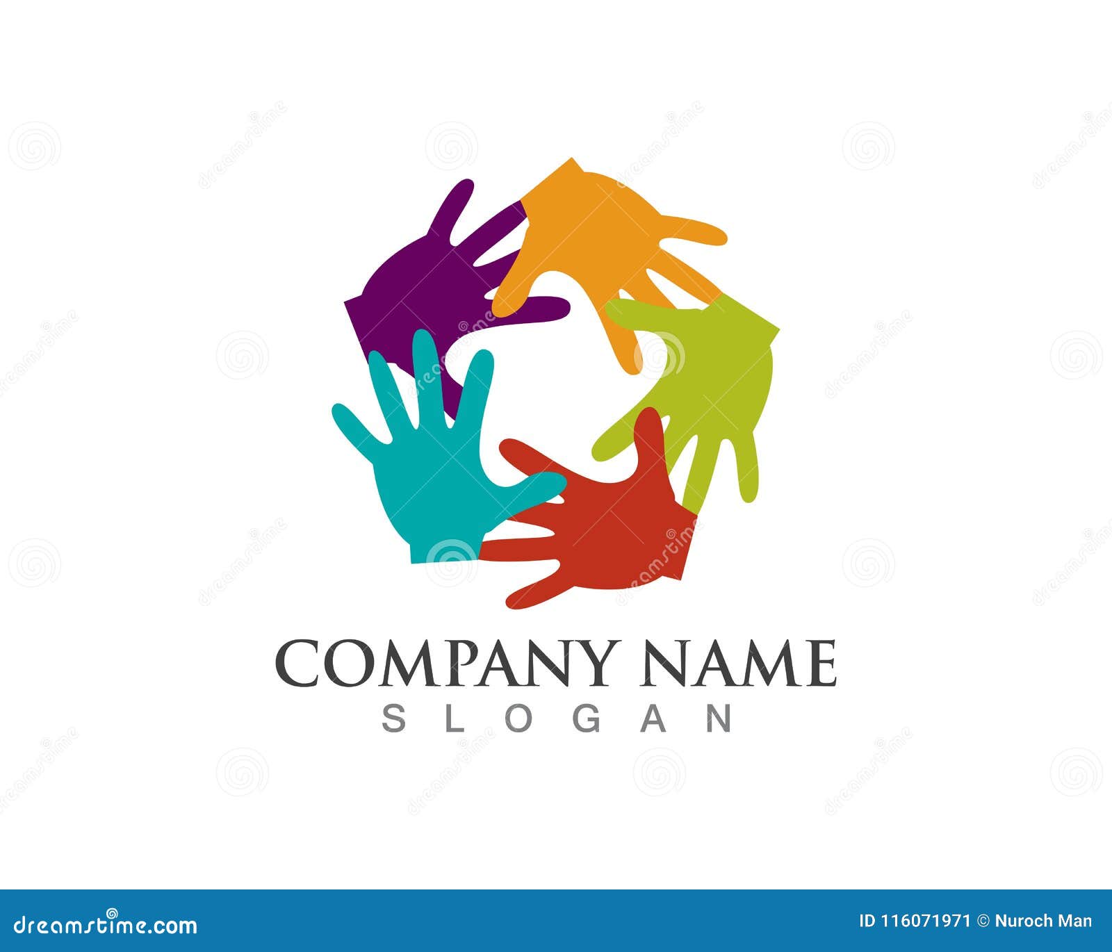 Hands Logos Symbols Vector Illustration | CartoonDealer.com #116071392