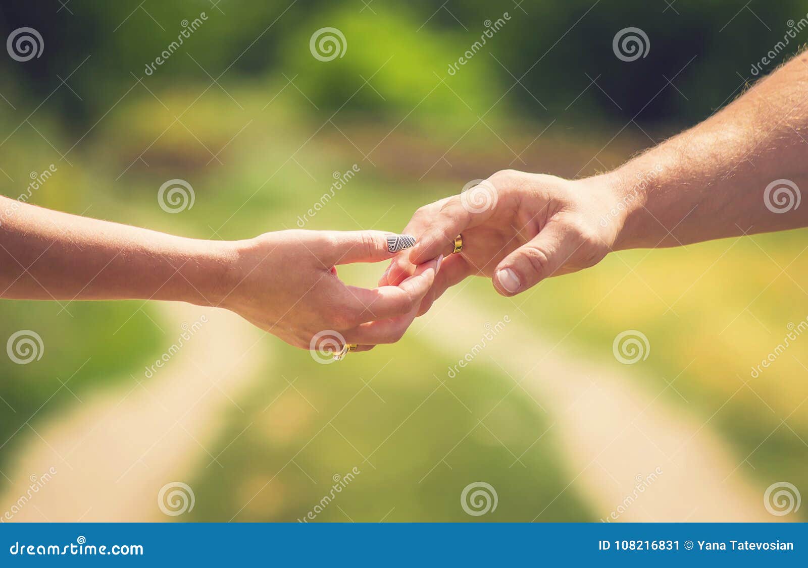 Hands of lovers. Love. stock image. Image of caring - 108216831