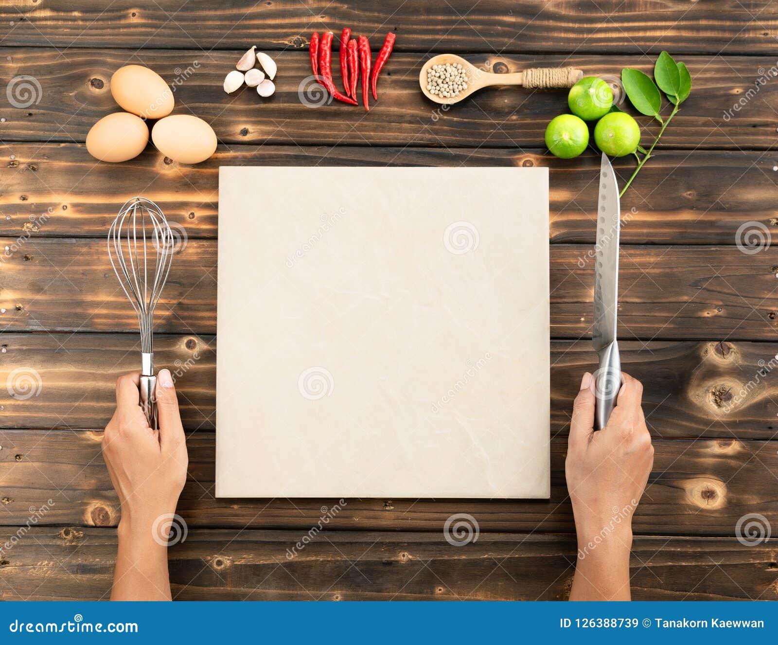 Hands Make Some Food, Copy Space. Stock Image - Image of pattern, eggs ...