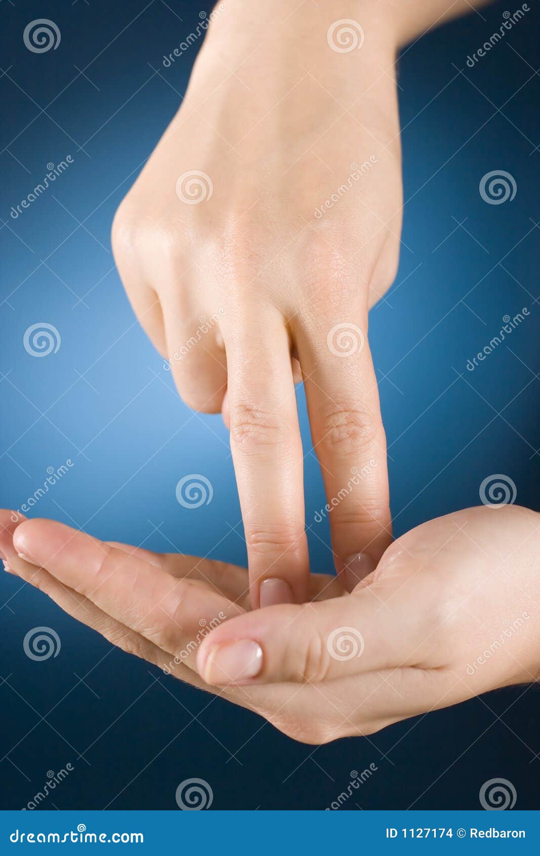 Hands make symbol stock photo. Image of pass, quit, proceed - 1127174