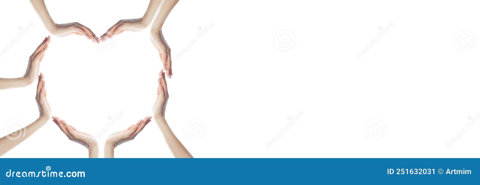 Hands Making Heart Shape Frame Isolated on White Background Stock Image ...