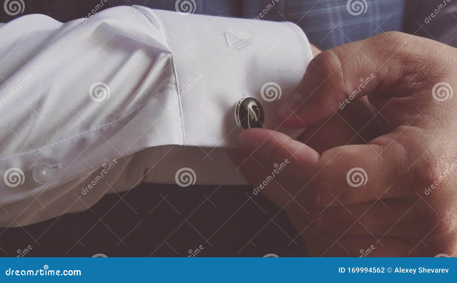 Hands of a Man Adjusting His Clothes Close-up Stock Footage - Video of ...