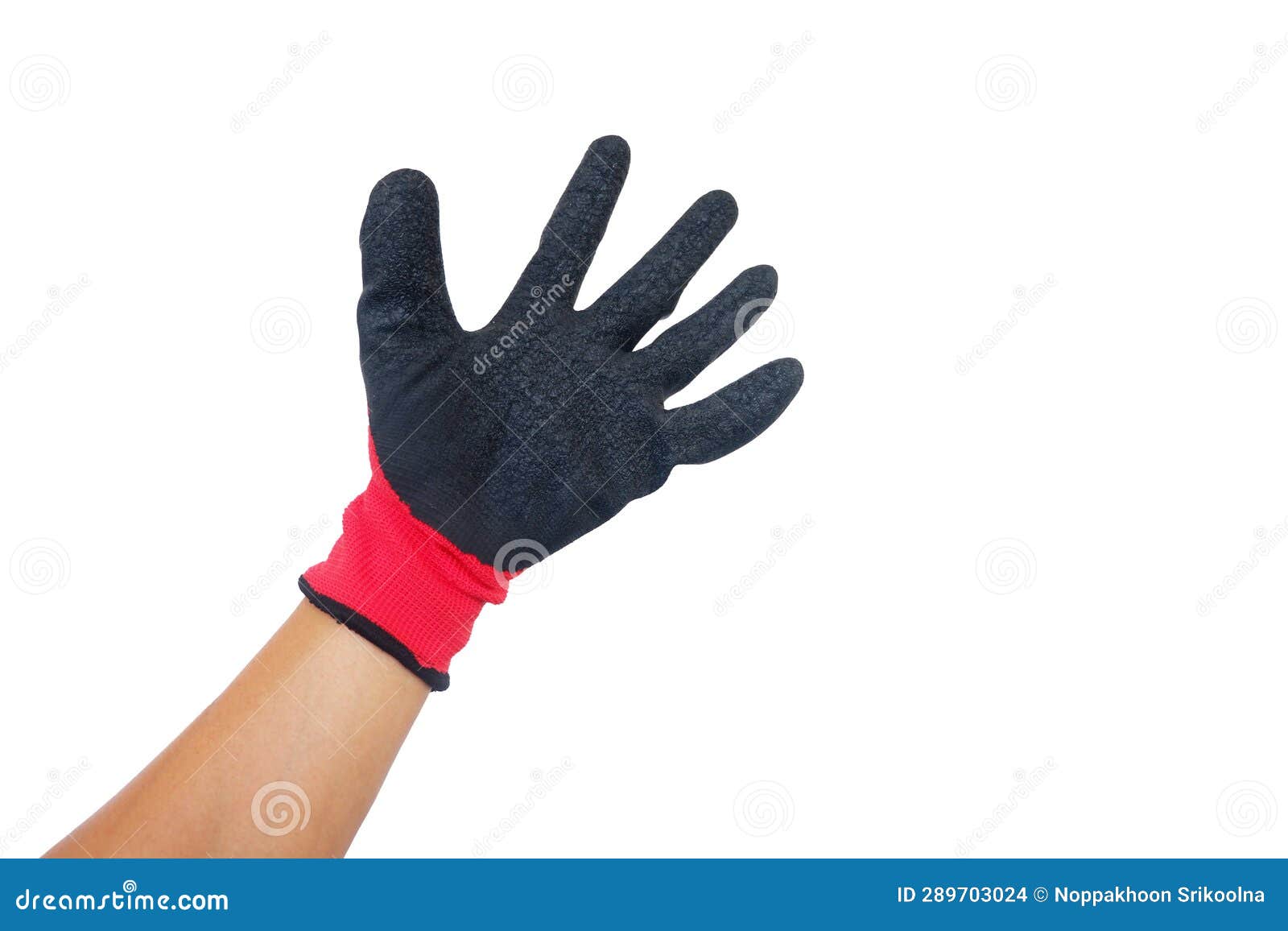 Hands of a Man with Gloves for Pulling Grass Stock Photo - Image of ...