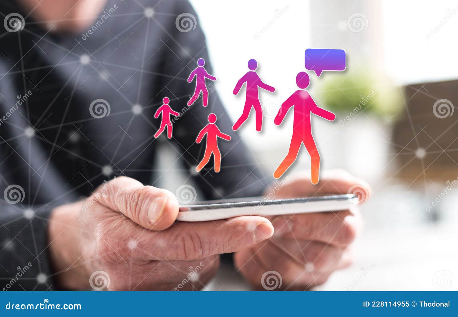 Concept of influencer stock image. Image of podcast - 228114955