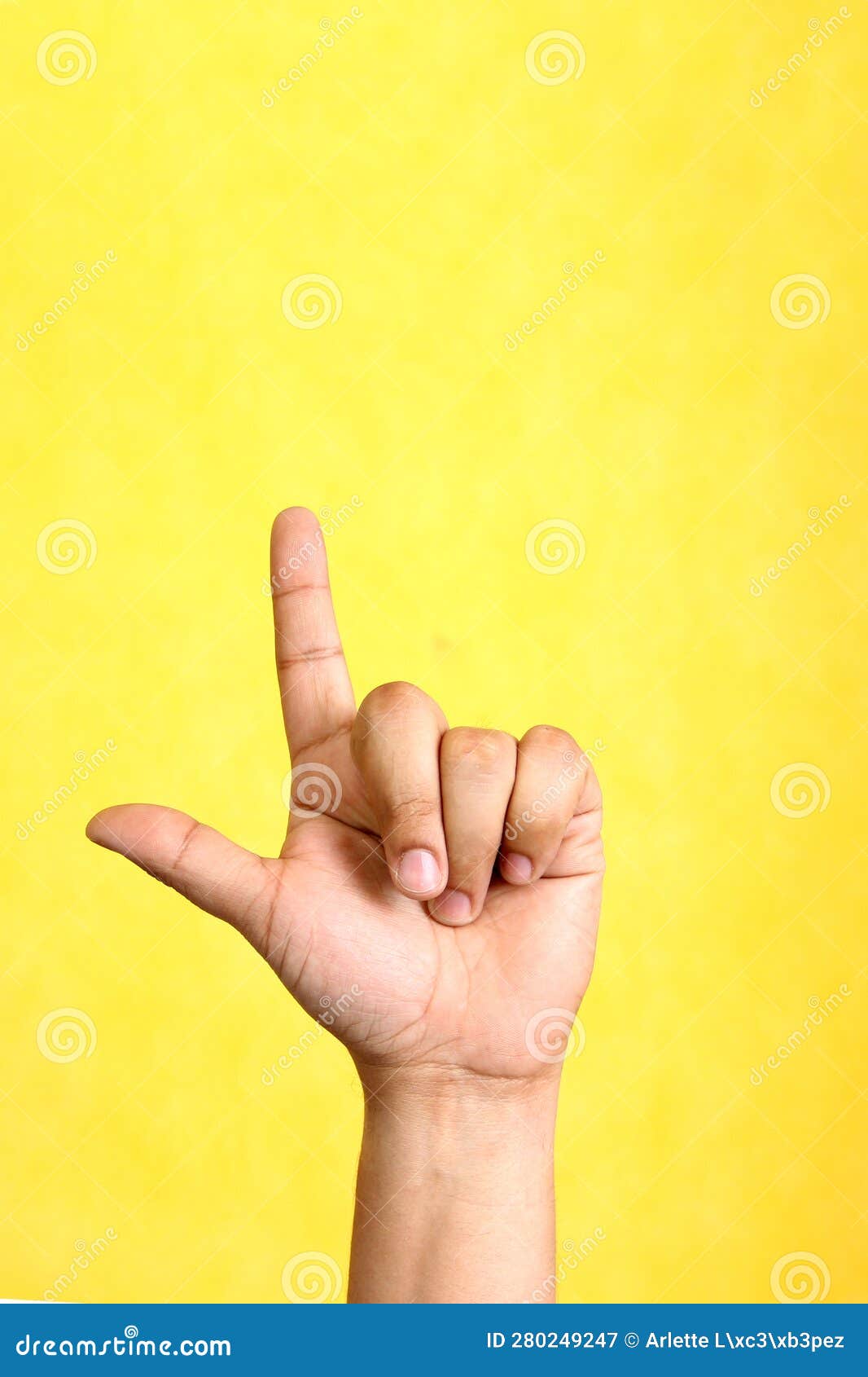 Hands of a Man Makes Sign Language, Expression and Gesture Perception ...