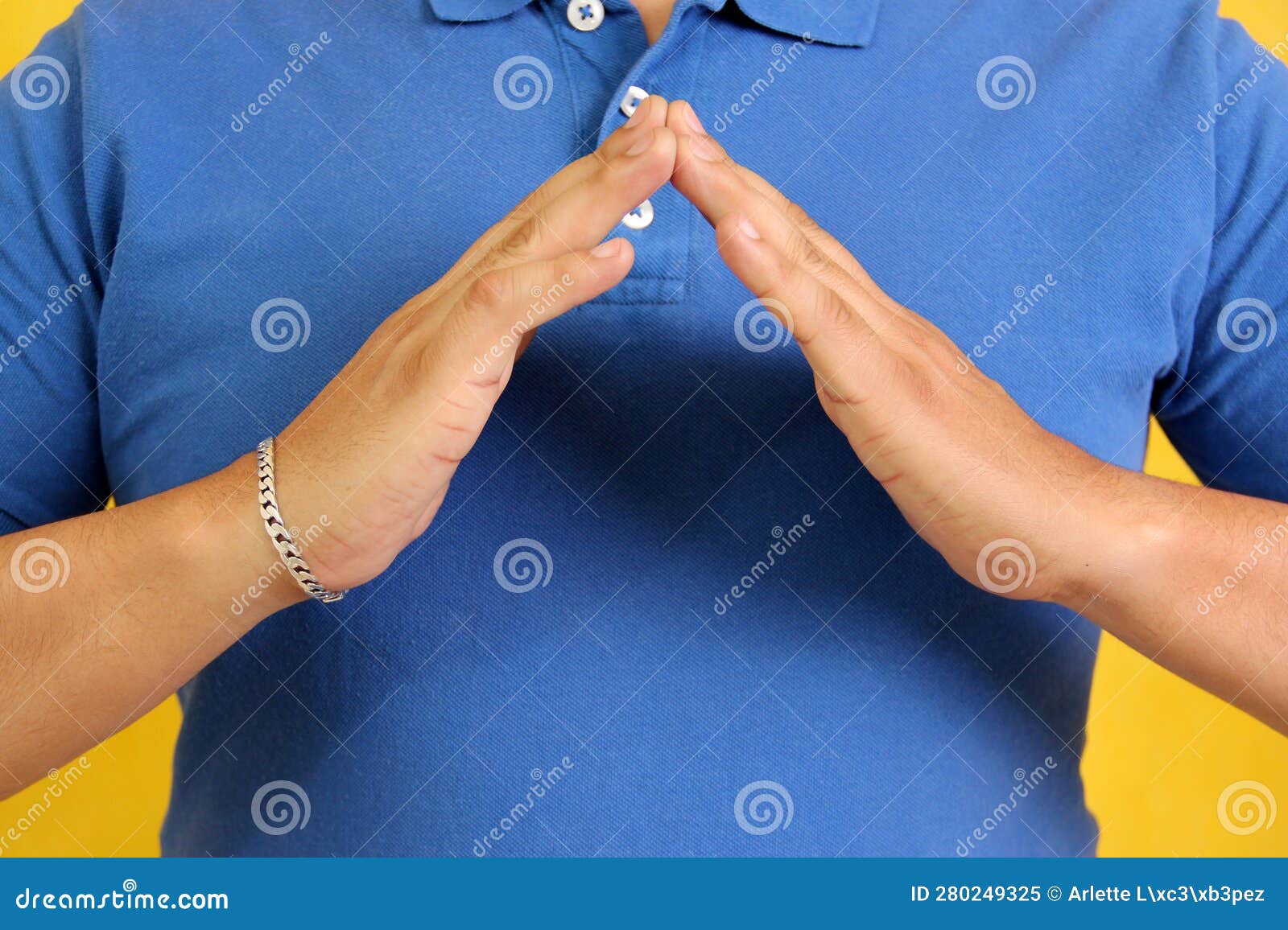 Hands of a Man Makes Sign Language, Expression and Gesture Perception ...