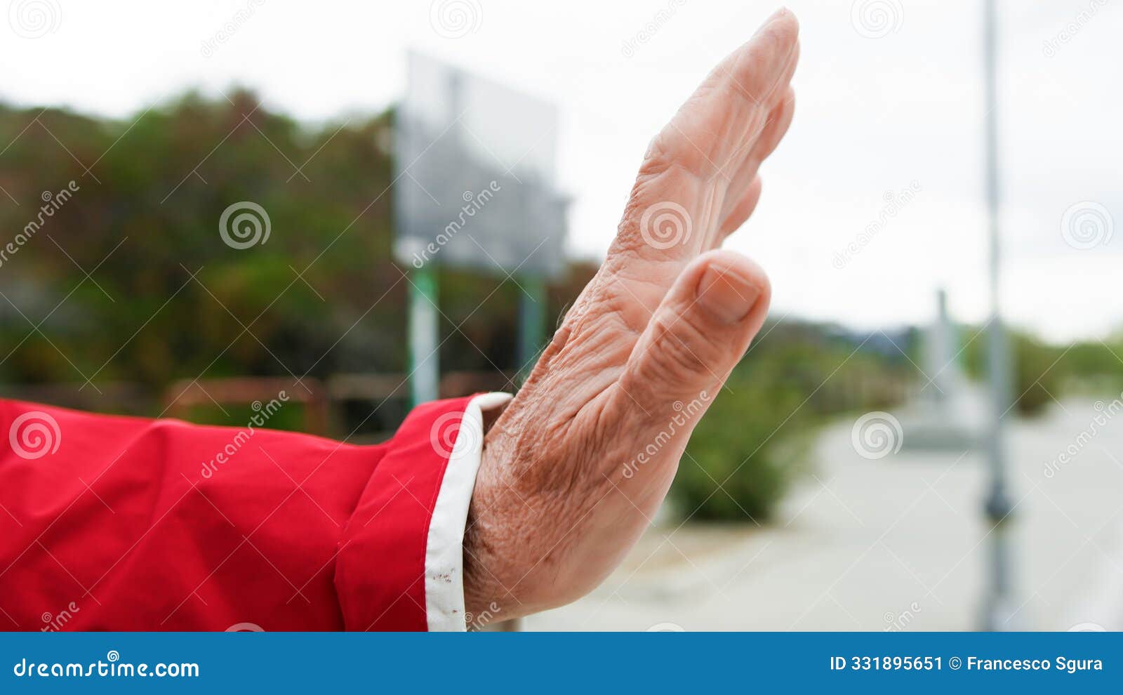 Hands of a Man Saying Hello Stock Image - Image of hello, greeting ...