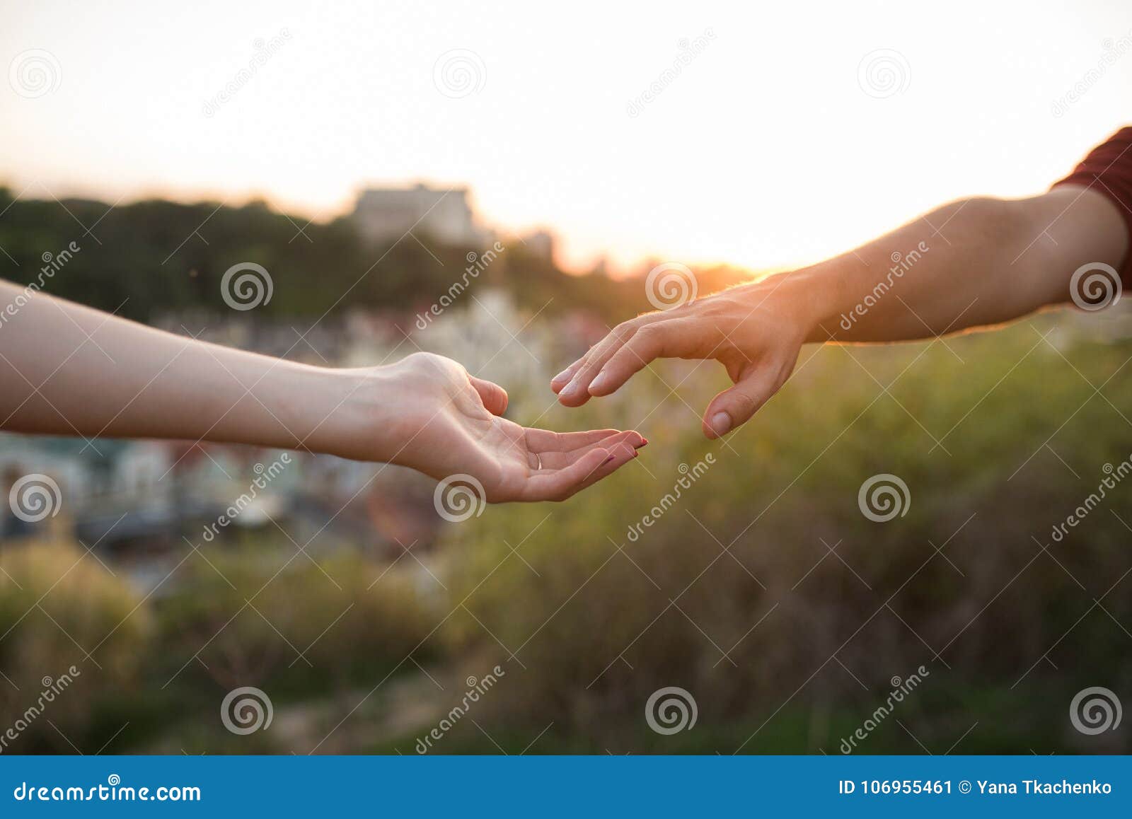 Hands of Man and Woman Reaching To Each Other Stock Image - Image of ... Hands of Man and Woman Reaching To Each Other Stock Image - Image of ...