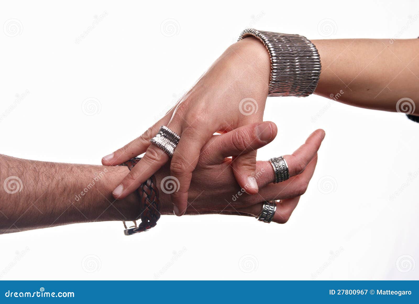 Hands - Mani intrecciate stock image. Image of bracialets - 27800967