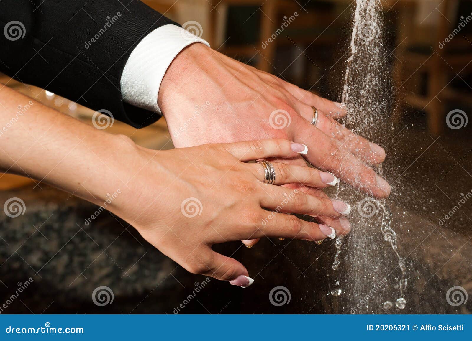 Hands of married stock image. Image of husband, commitment - 20206321
