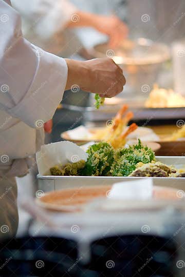 Hands of a Master Japanese Chef Stock Image - Image of master, hands ...