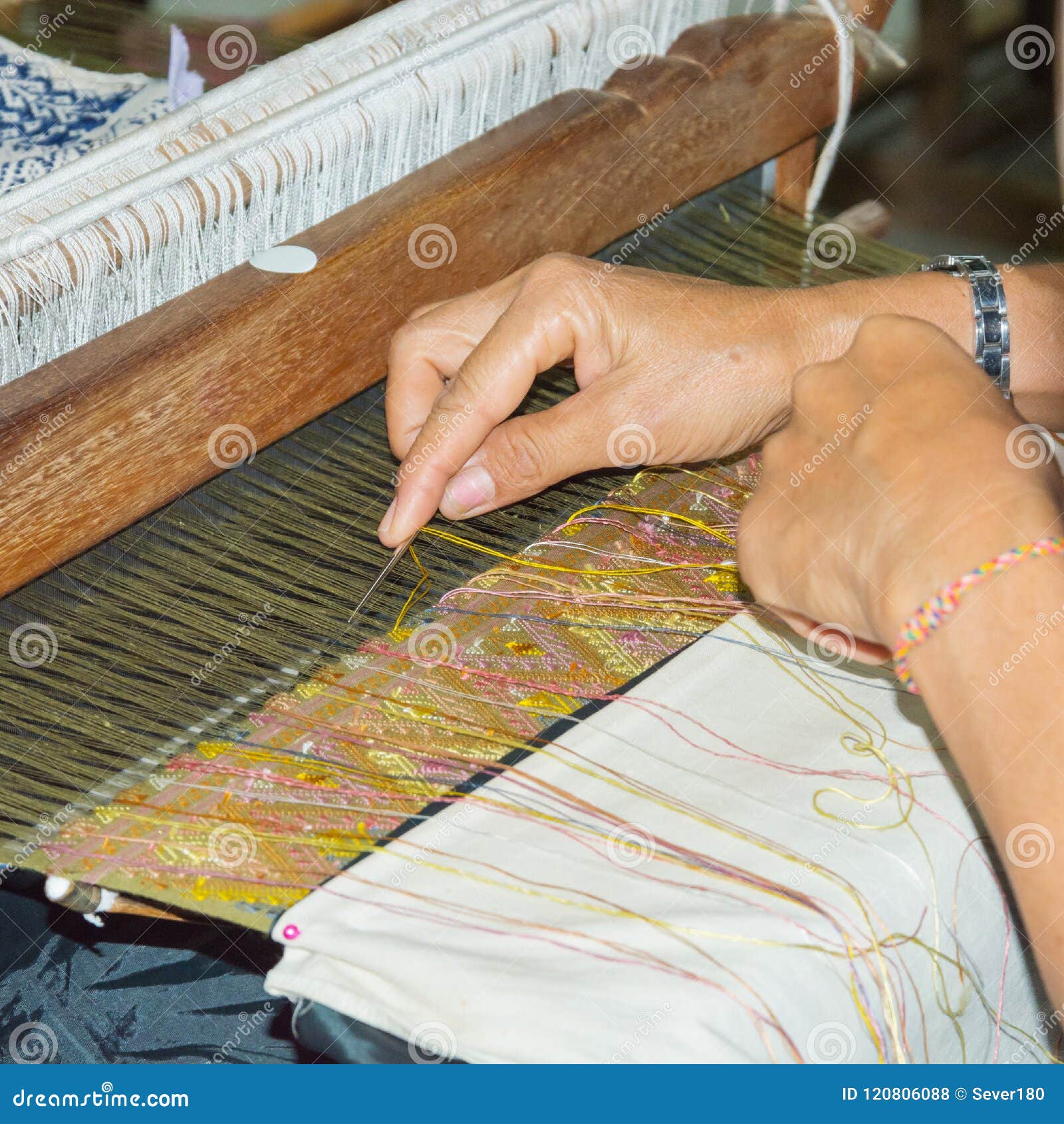 Hands of Master, Production of a Tapestry on Ancient Machine Stock ...