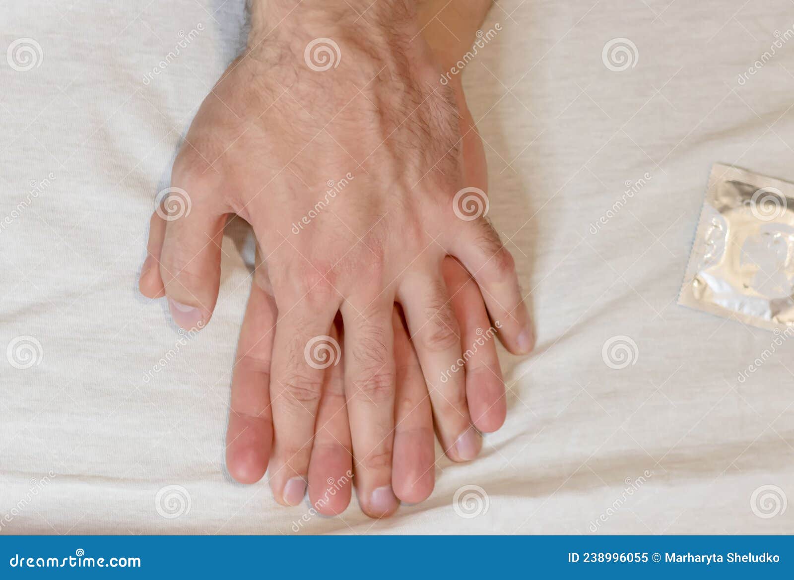 Hands of men in love. stock image. Image of colored - 238996055