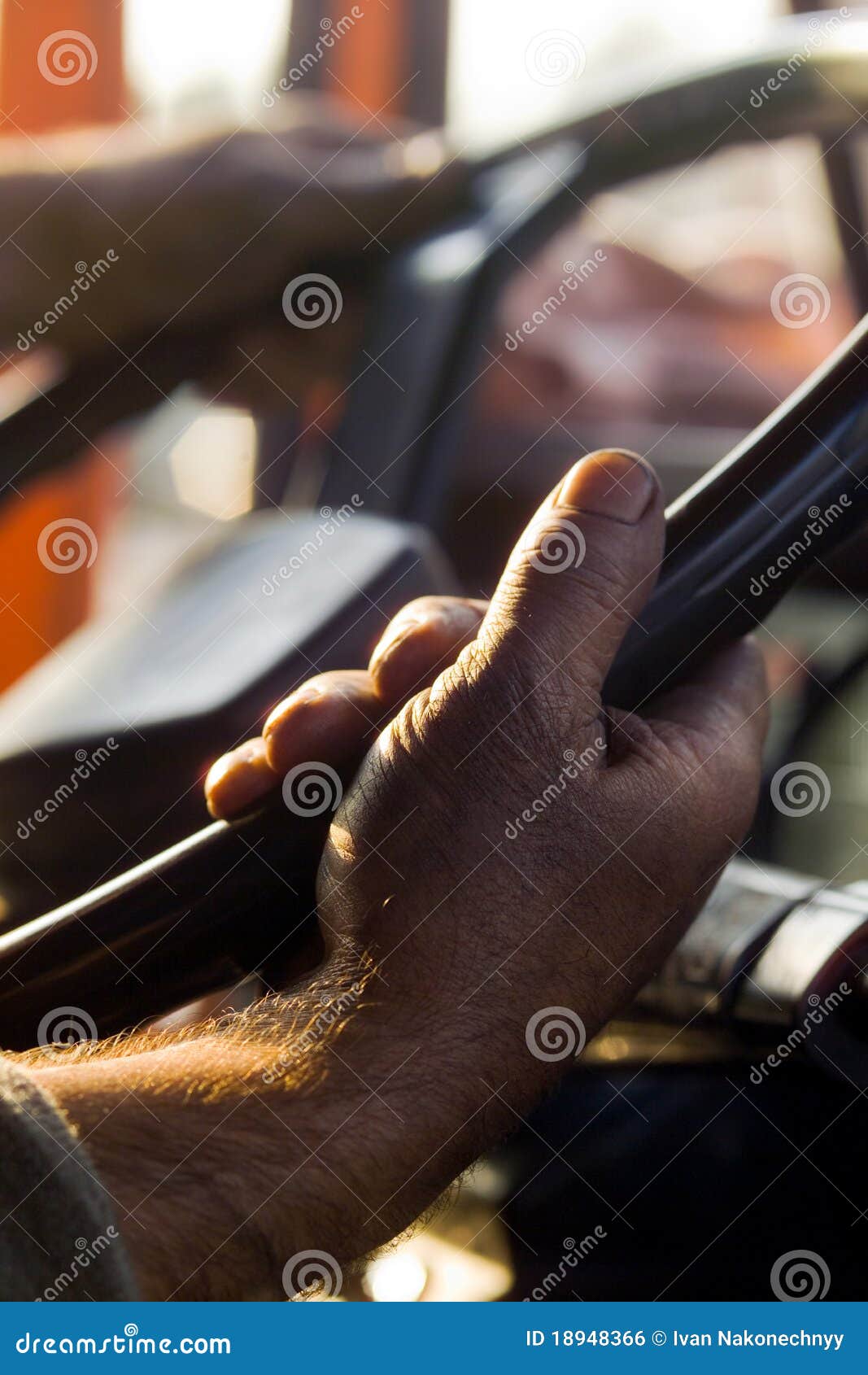The Hands of Men Who are Driving Stock Photo - Image of journey ...