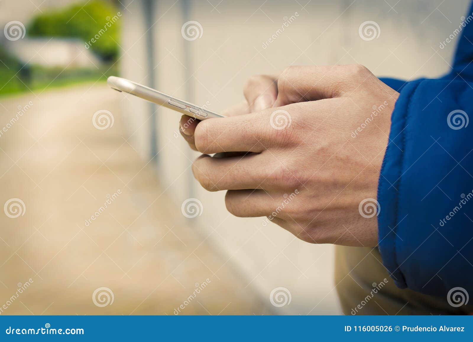 Hands with mobile phone stock photo. Image of hand, device - 116005026