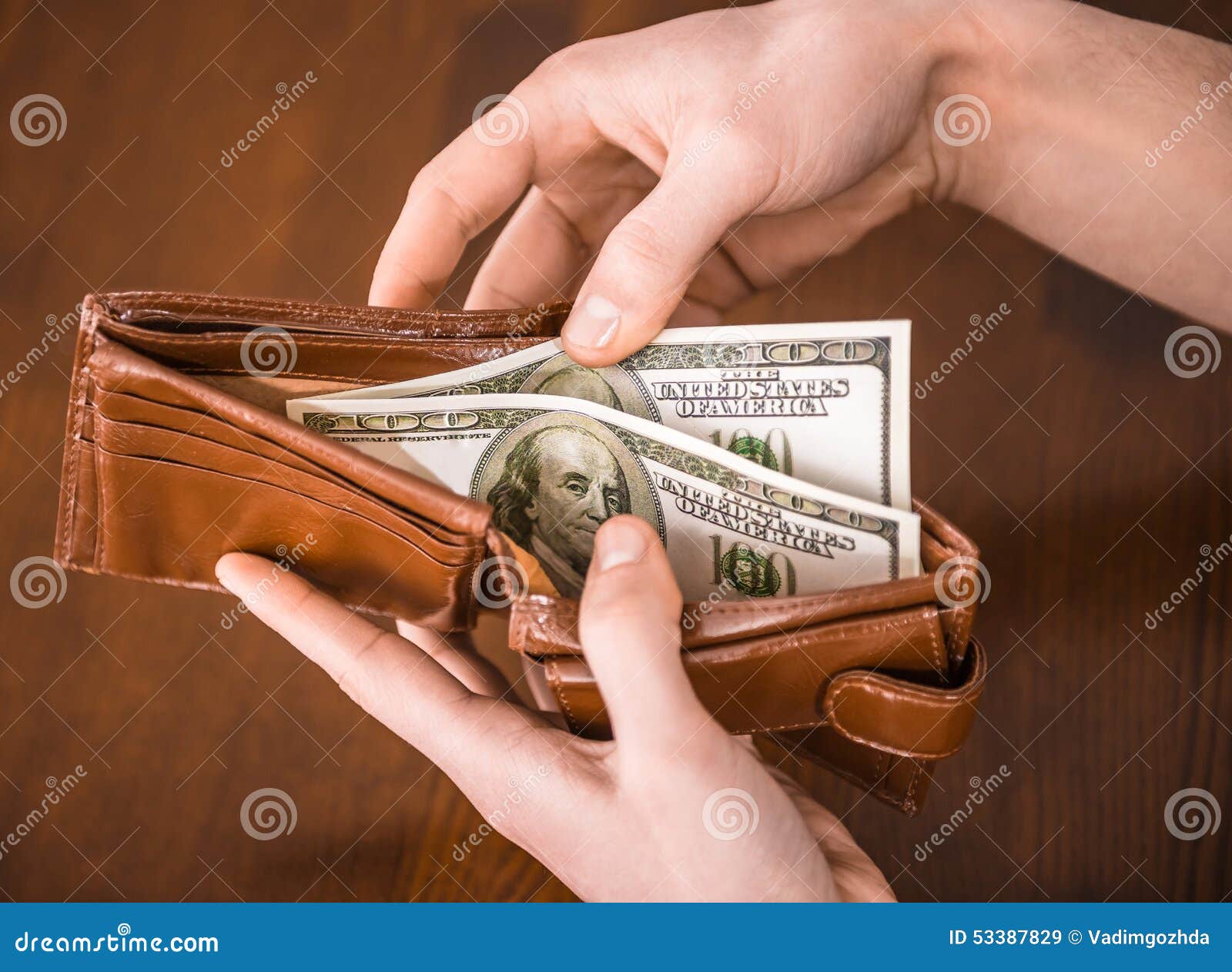 Hands with money stock image. Image of hand, accessory - 53387829